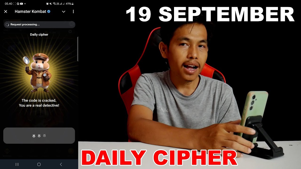 Hamster Kombat Daily Cipher Today 19 September - YouTube
