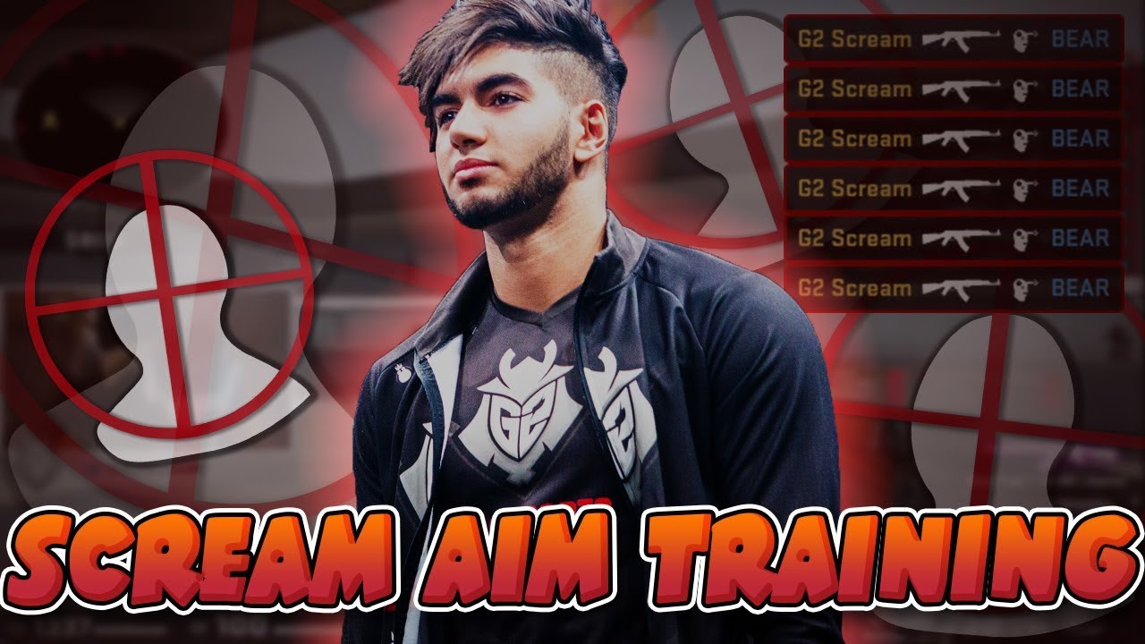 CS:GO - Scream Aim Training - YPrac Map - YouTube