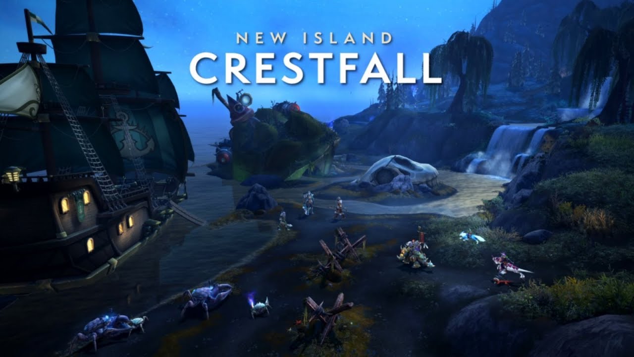Crestfall Exploration - Island from Warcraft II - Rise of Azshara 8.2 ...