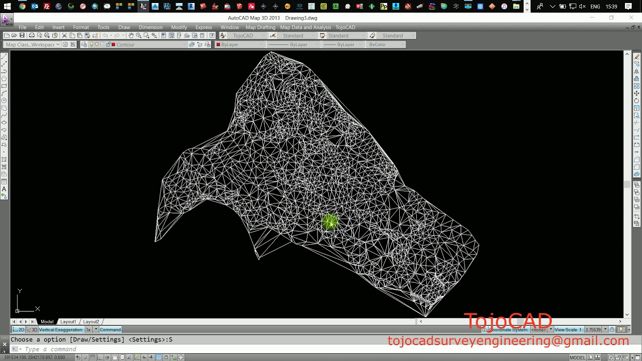 How to draw spot label in TojoCAD v 2.0 - YouTube