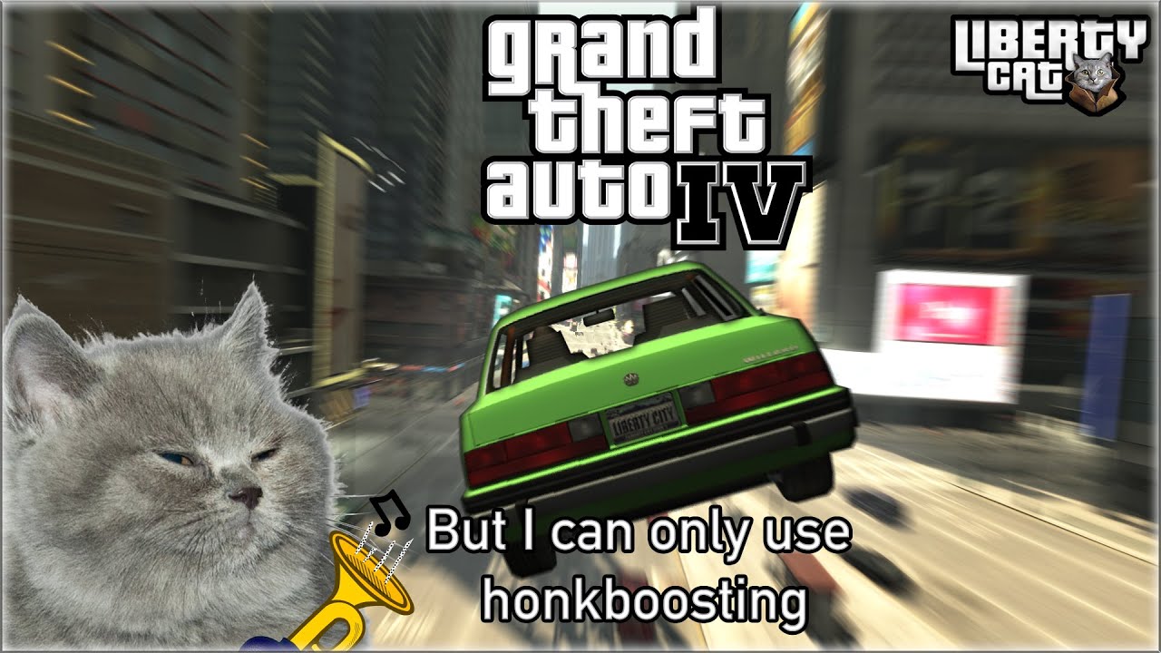 GTA 4 but I can only use Honk Boosting. - YouTube
