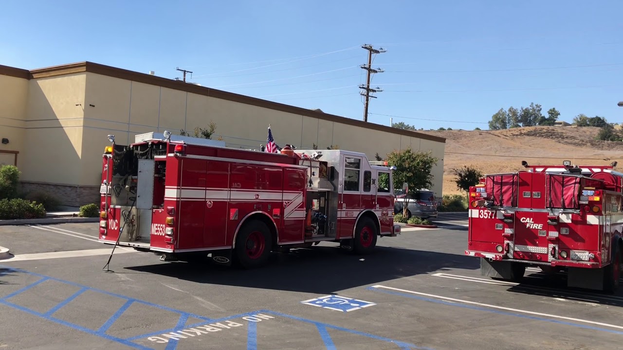 All Yucaipa Fire Stations Respond - YouTube