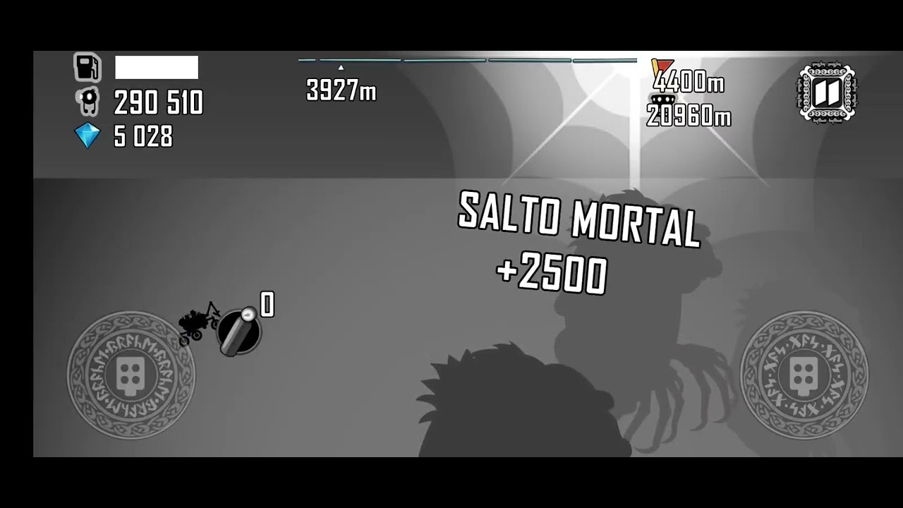 hill climb racing ragnarok moonlander 6167m - YouTube