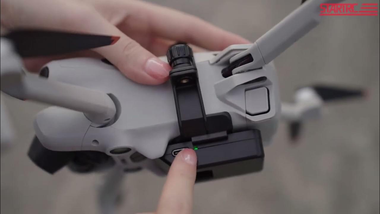 STARTRC Airdrop System for DJI Mini 4 Pro/Air 3 Drone Light-Sensitive Air-dropping Dropper ...