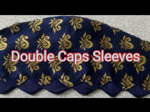 Simple & Easy Double Caps Sleeves Cutting & Stitching @shaanviboutique ...