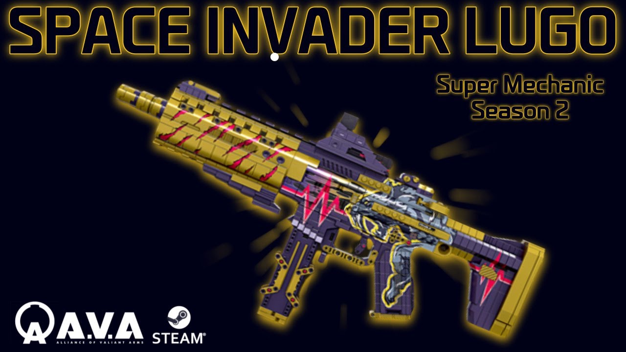 [AVA] 🆕 Super Mechanic2 " SPACE INVADER LUGO 太空侵略 "🧩 슈인베 (메카닉 + 개조) 간단 ...