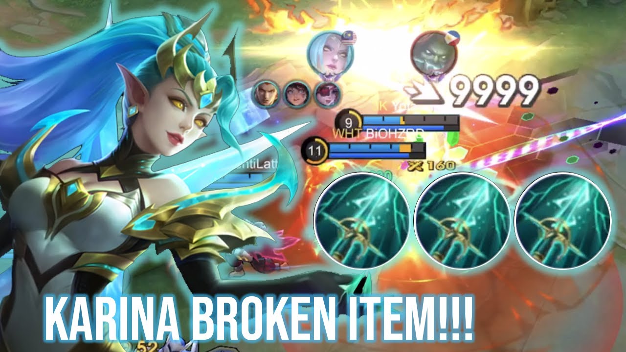 *BROKEN* NEW ITEM MAKES KARINA OVERPOWERED!!! (MUST TRY) EASY RANK UP ...