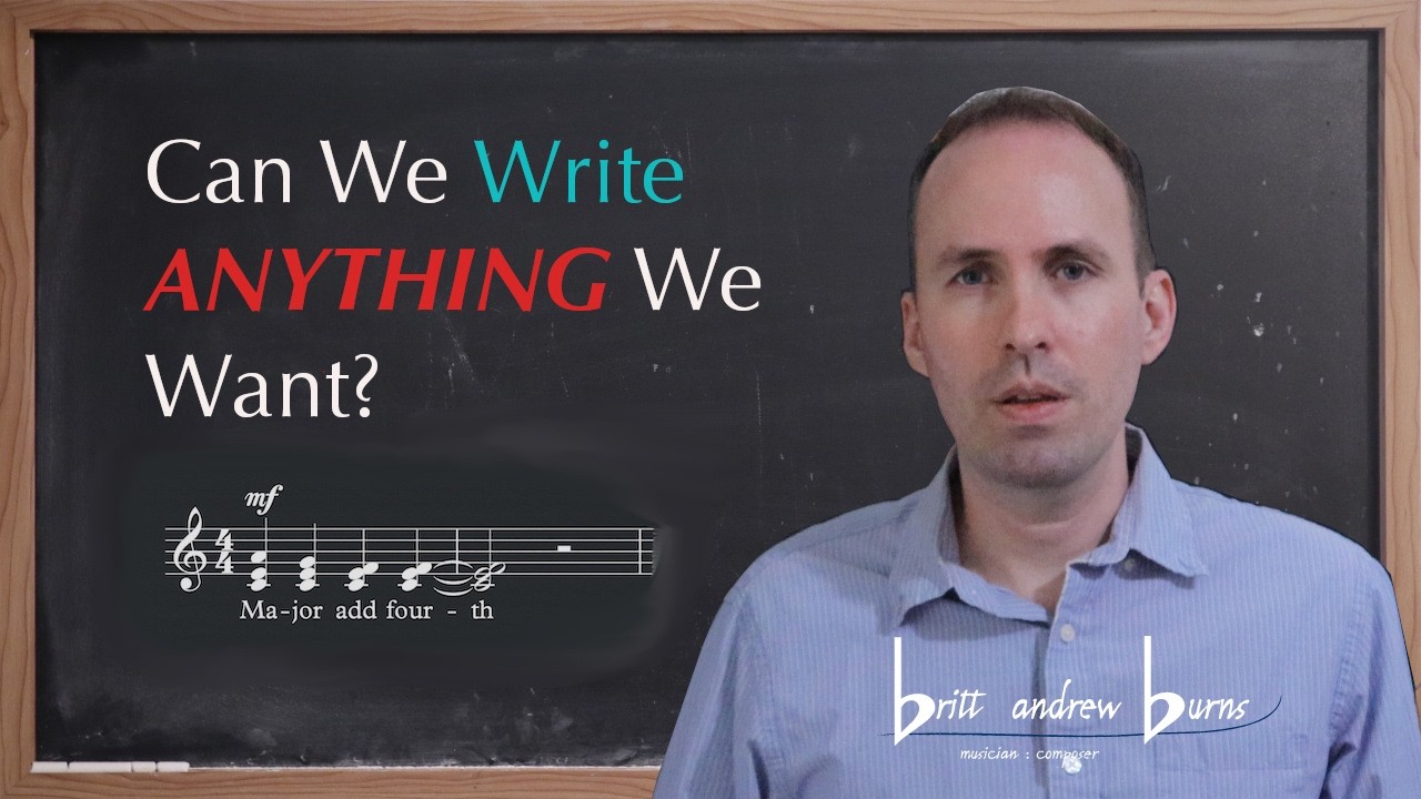 As a Composer, Can I Write Anything I Want? - YouTube