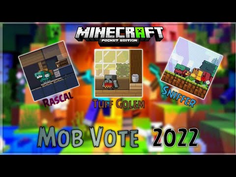 New Mob Vote For Minecraft 1.20(Minecraft 1.20: Tuff Golem, Sniffer ...
