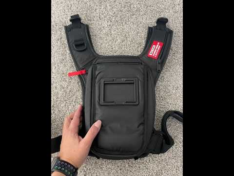 West Slope PRO-180 Slim Chest Pack Unboxing (for skiers/snowboarders ...