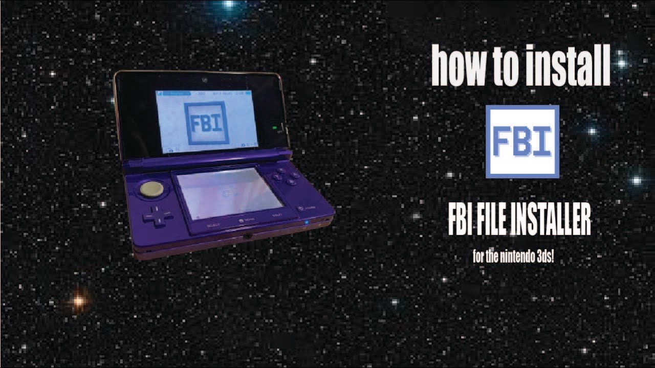 how to install FBI on 3ds in 2025! - YouTube