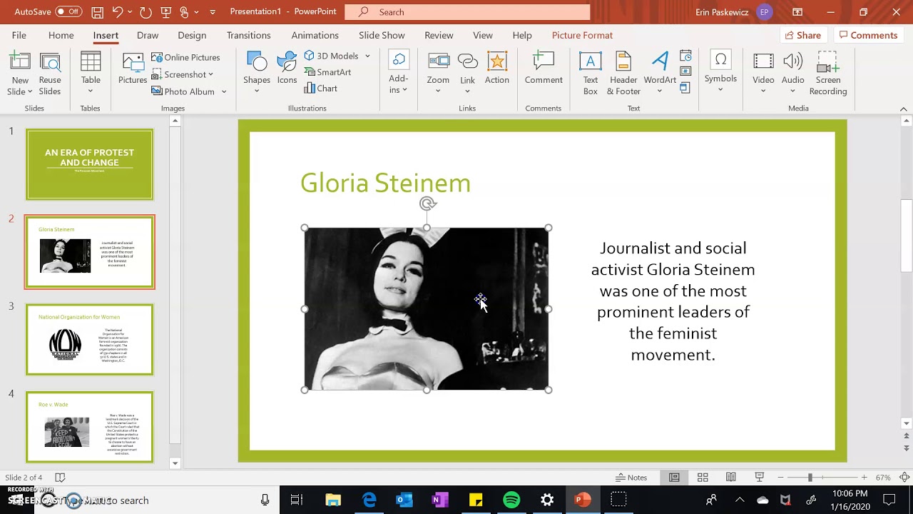 Screencast Demonstration: PowerPoint Presentation - YouTube