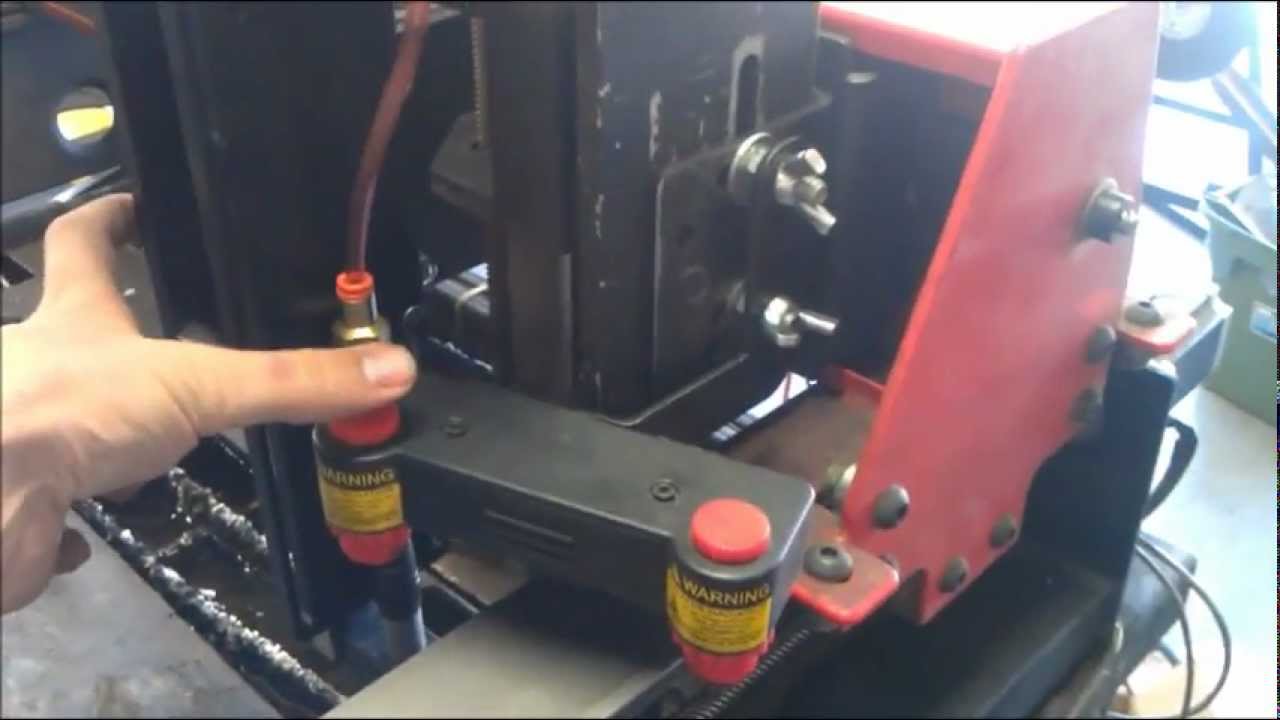 Torchmate 2x4: Laser remounted due to plate marker addition - YouTube