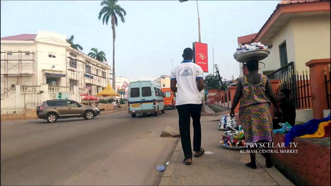 FORMAL KINGS WAY HOTEL TO ADUM POST OFFICE IN ASHANTI. REGION. - YouTube