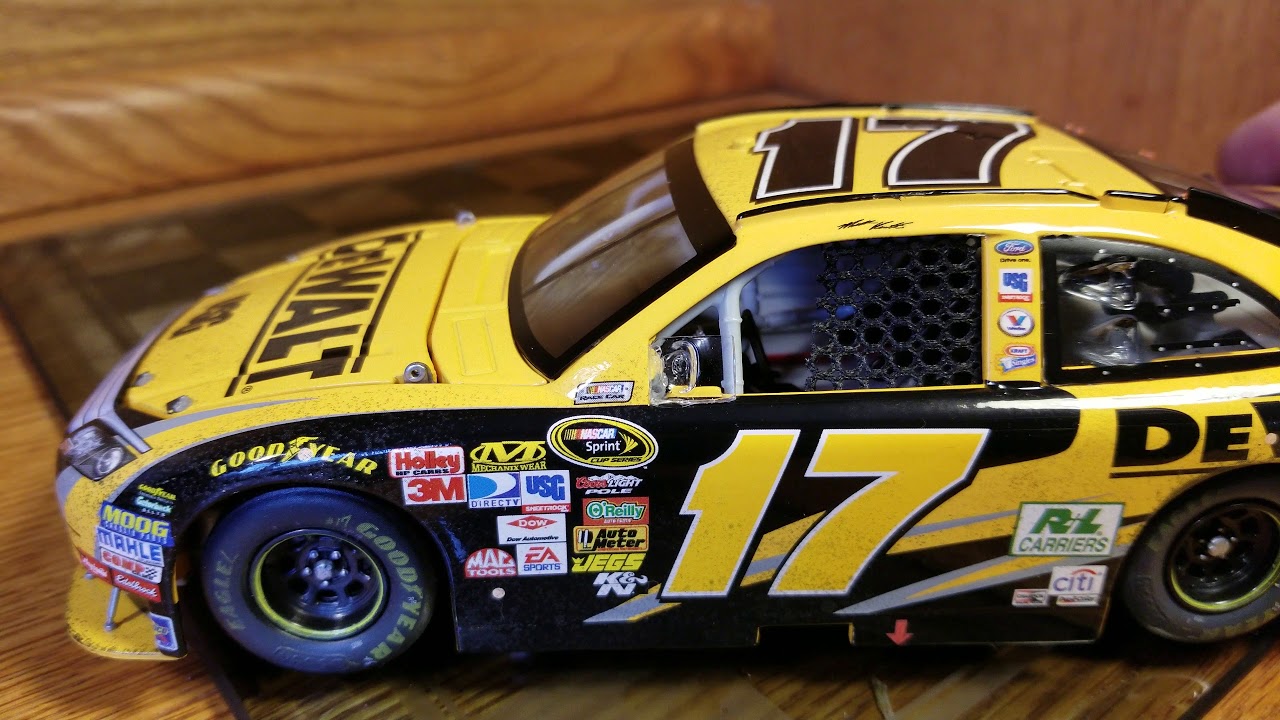 NASCAR Diecast Review: 2009 Matt Kenseth Daytona 500 Win - YouTube