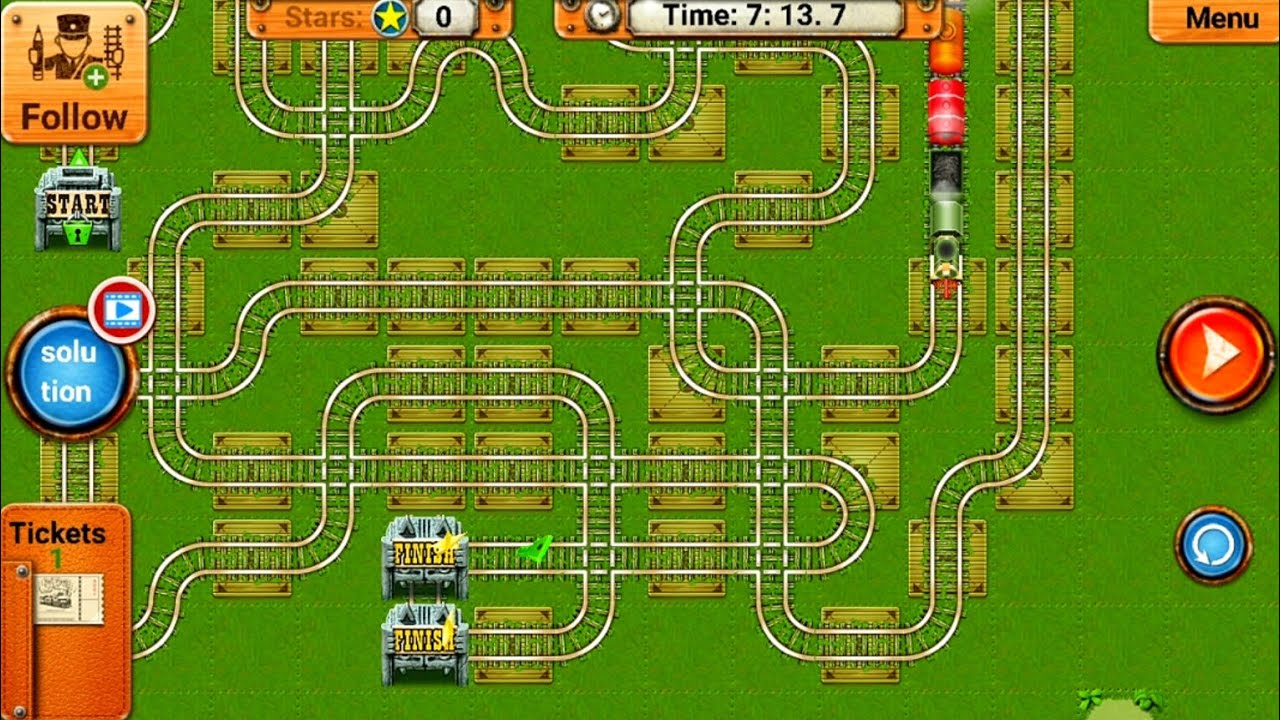 Train Driver Maze - Rail Maze 2 - Train Puzzle Game - Android Gameplay ...