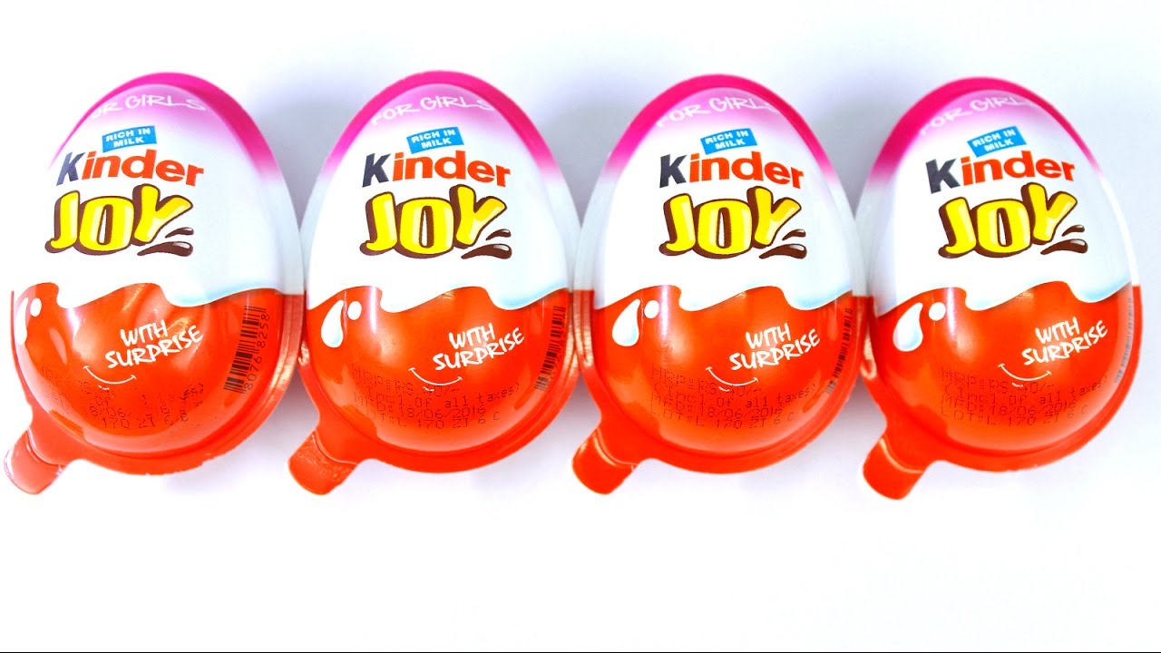 KIDER JOY SURPRISE EGGS NEW EDITION - YouTube