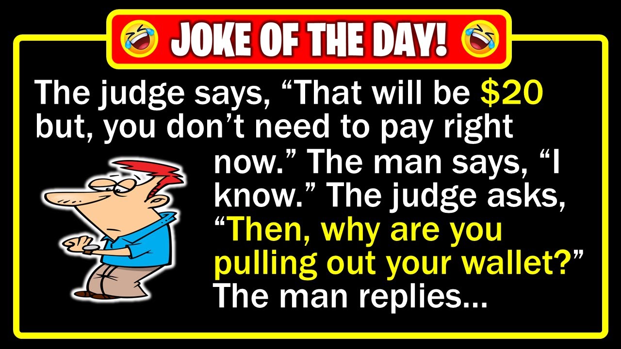 🤣 BEST JOKE OF THE DAY! - Court delay tests patience - and the judge’s ...
