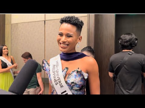 Quick Interview! Alexi Brooks Ready to win the Crown! Miss universe ...