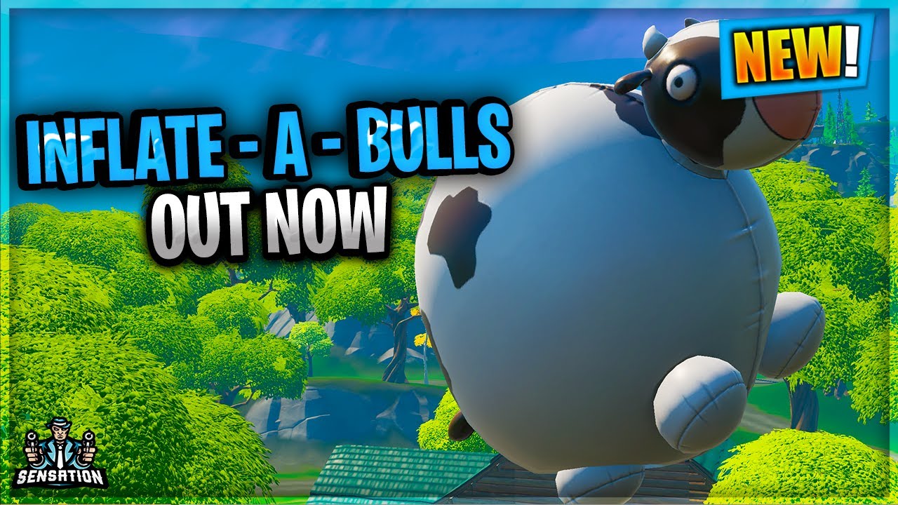 Inflate A Bulls funny moments fortnite - YouTube