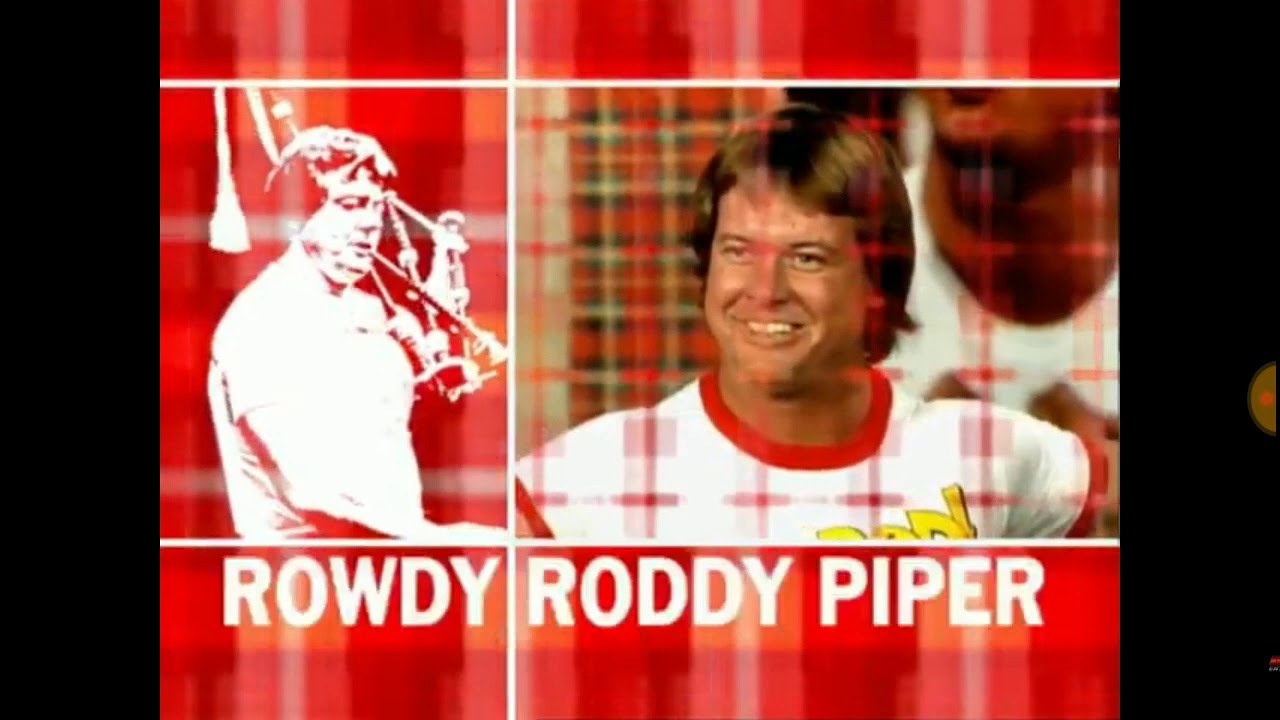 Rowdy Roddy Piper costume song - YouTube
