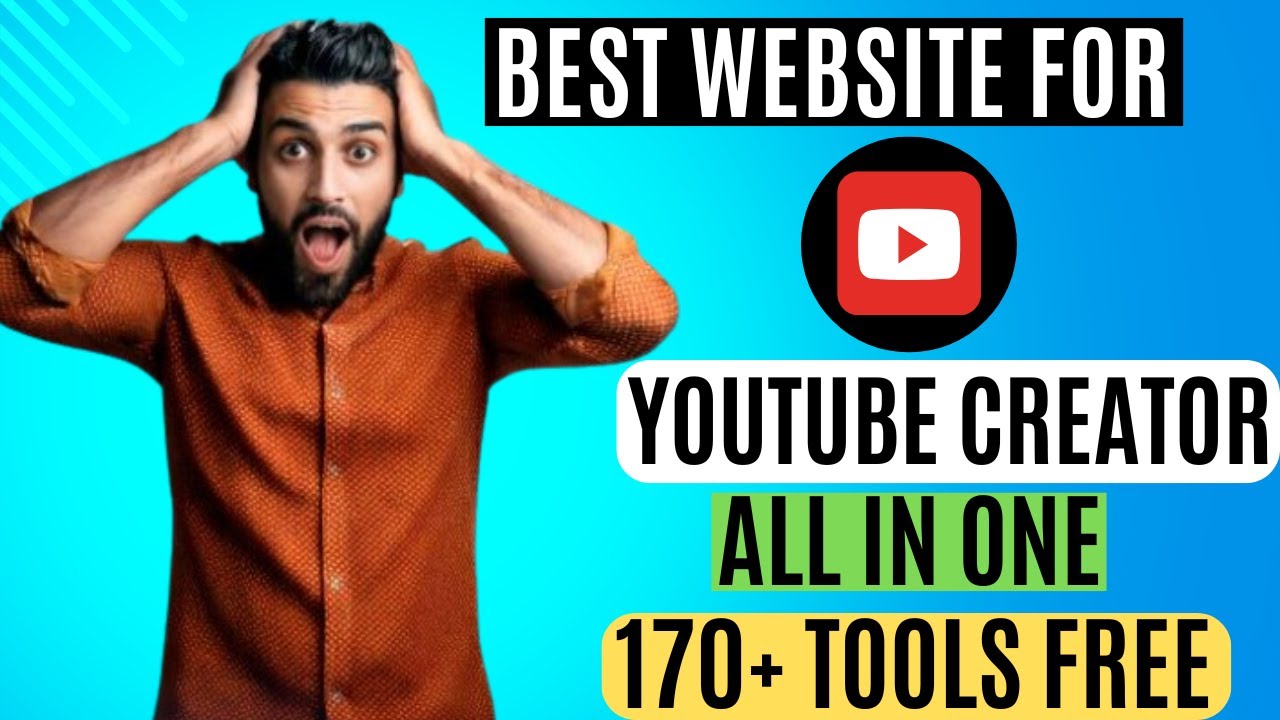 BEST ALL IN ONE WEBSITE FOR YOUTUBE CREATER - YouTube
