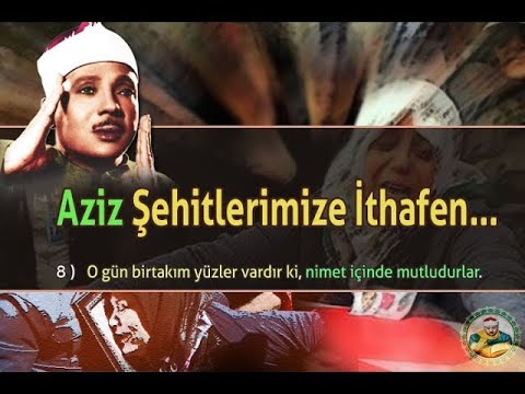 Aziz Şehitlerimize İthafen