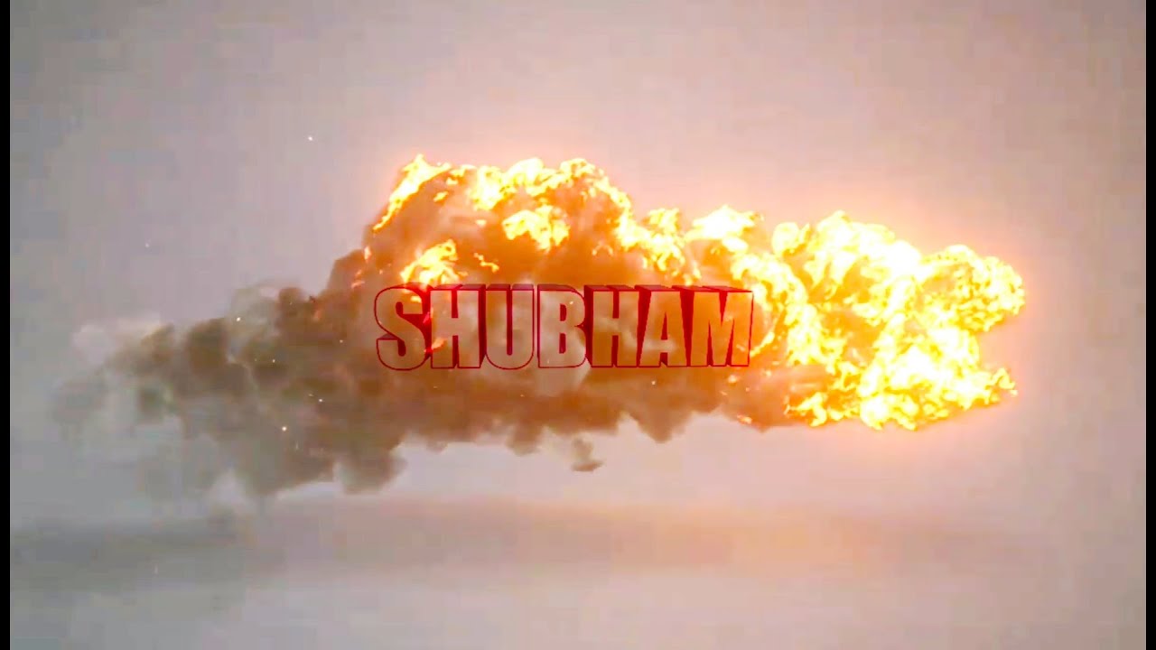 HOW TO MAKE 3D FIRE INTRO ON MOBILE WITH KINEMASTER - YouTube