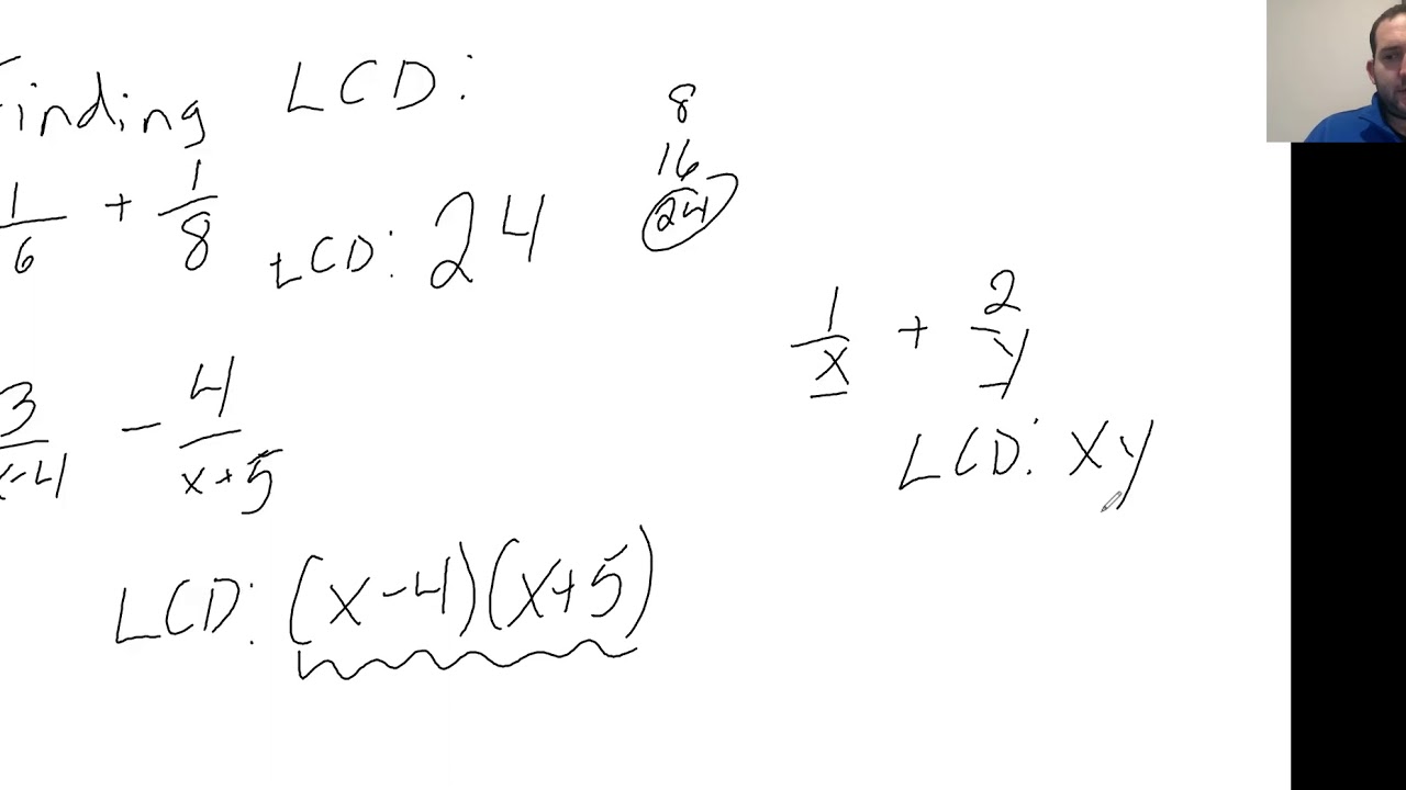 Algebra 2 Finding LCD YouTube algebra-2-finding-lcd-youtube
