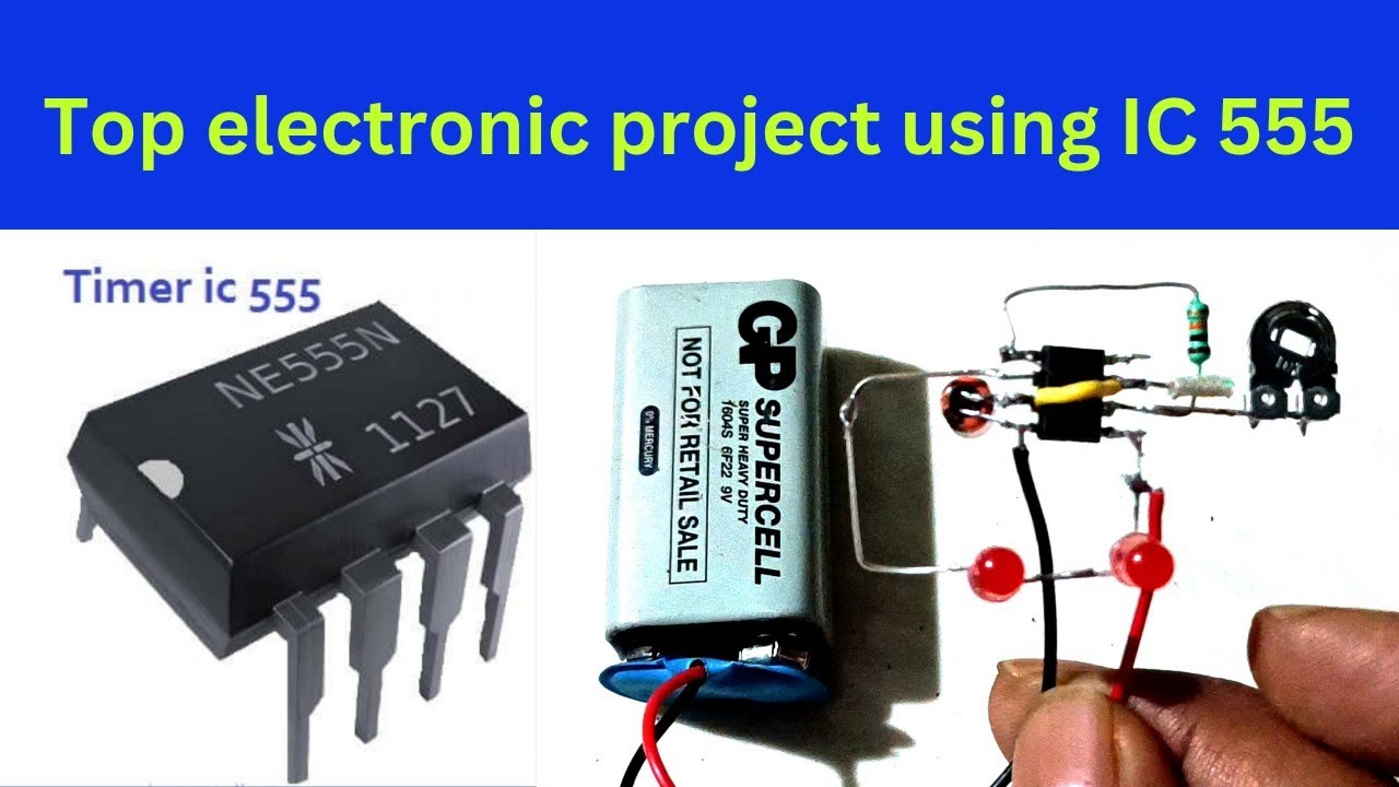 डिस्को लाइट कैसे बनाएं|how to make a disco light using IC 555| - YouTube