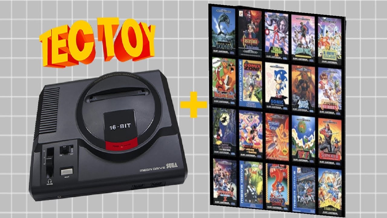 Mega Drive Tectoy 2017 como colocar mais jogos e atualizar o aparelho ...