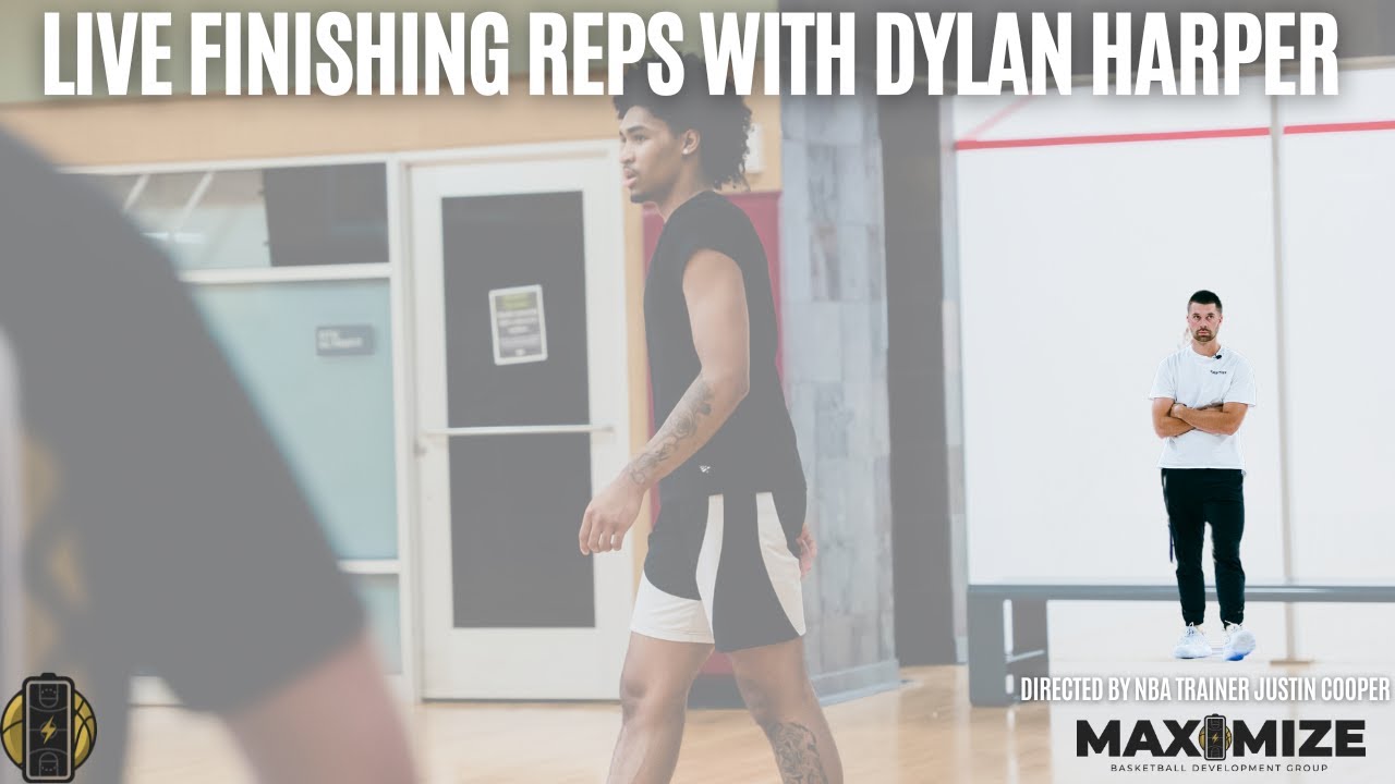 Live Finishing Reps with Rutgers Guard Dylan Harper - YouTube