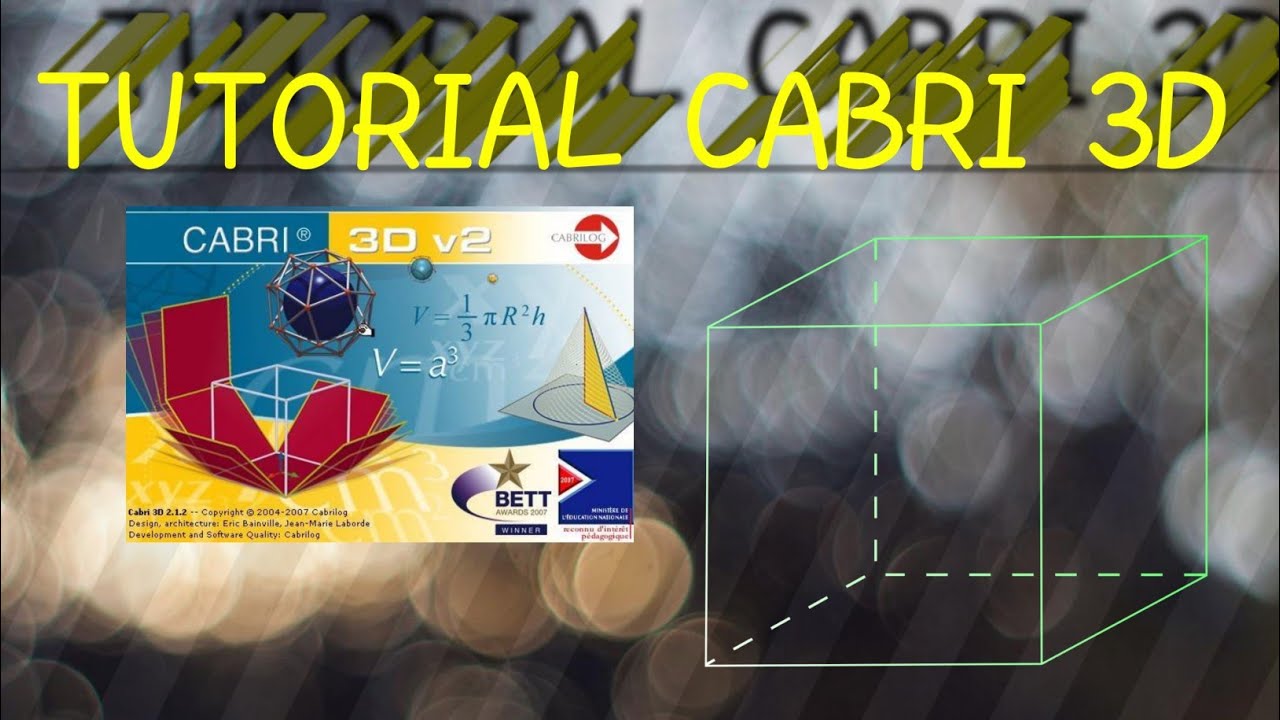 Tutorial penggunaan Cabri 3D untuk mencari volume dan luas permukaan ...