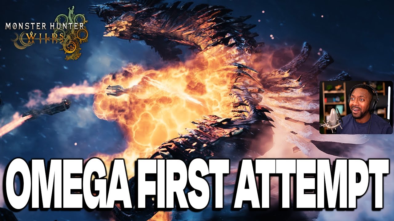 HE'S TOUGH! OMEGA First Attempt Solo (New Monster Reaction) | Monster ...