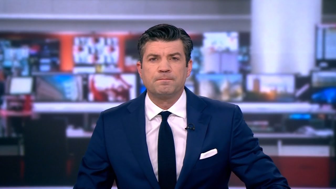 BBC News (with Lewis Vaughan Jones) 14BST - 13 April 2025 - YouTube
