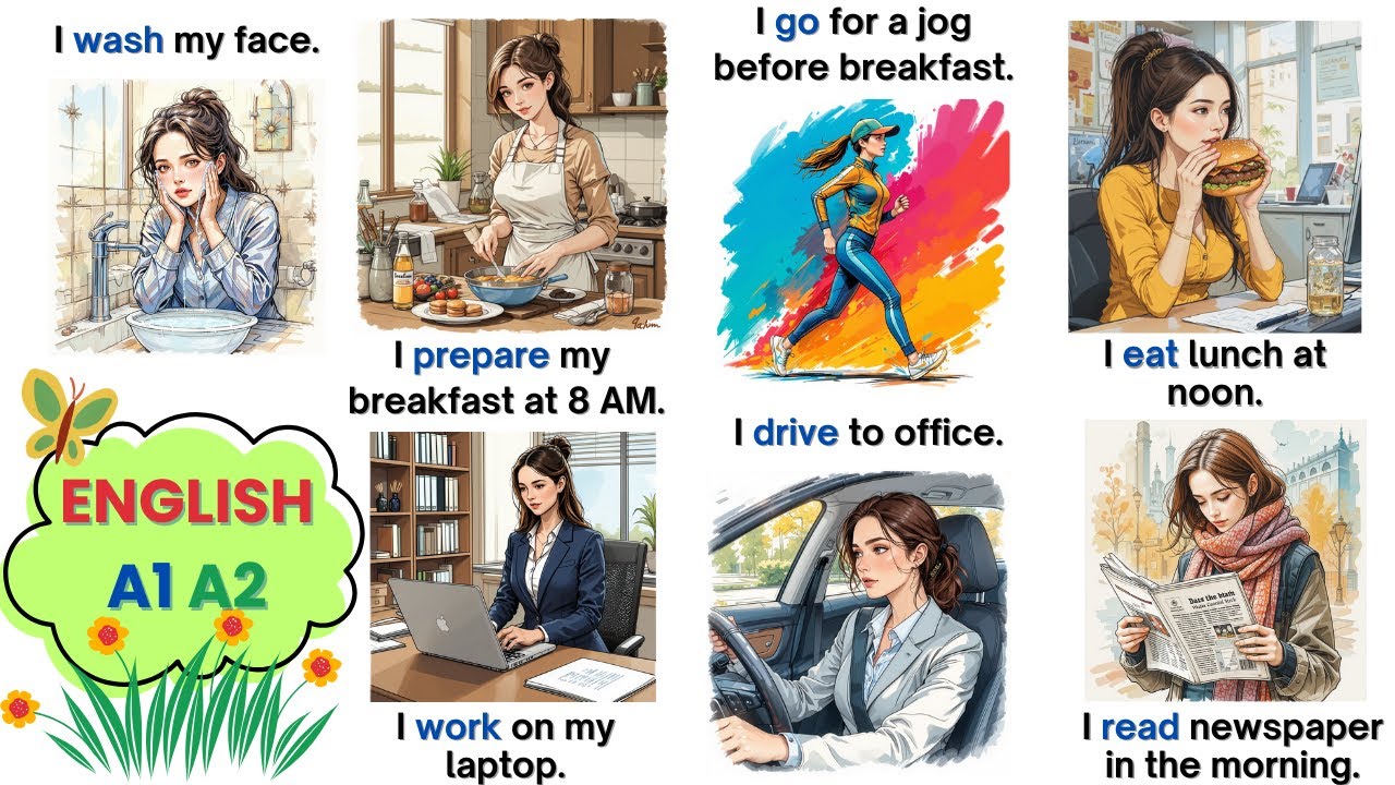 ☀️Learn Simple English Sentences For daily use | Improve English ...