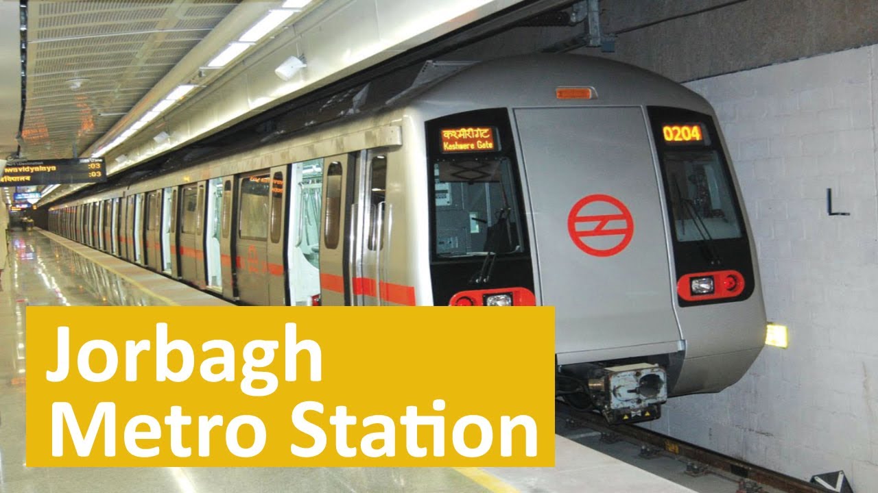 Jor Bagh metro station - Platform, Parking, ATM, Facilities, Exit gates ...