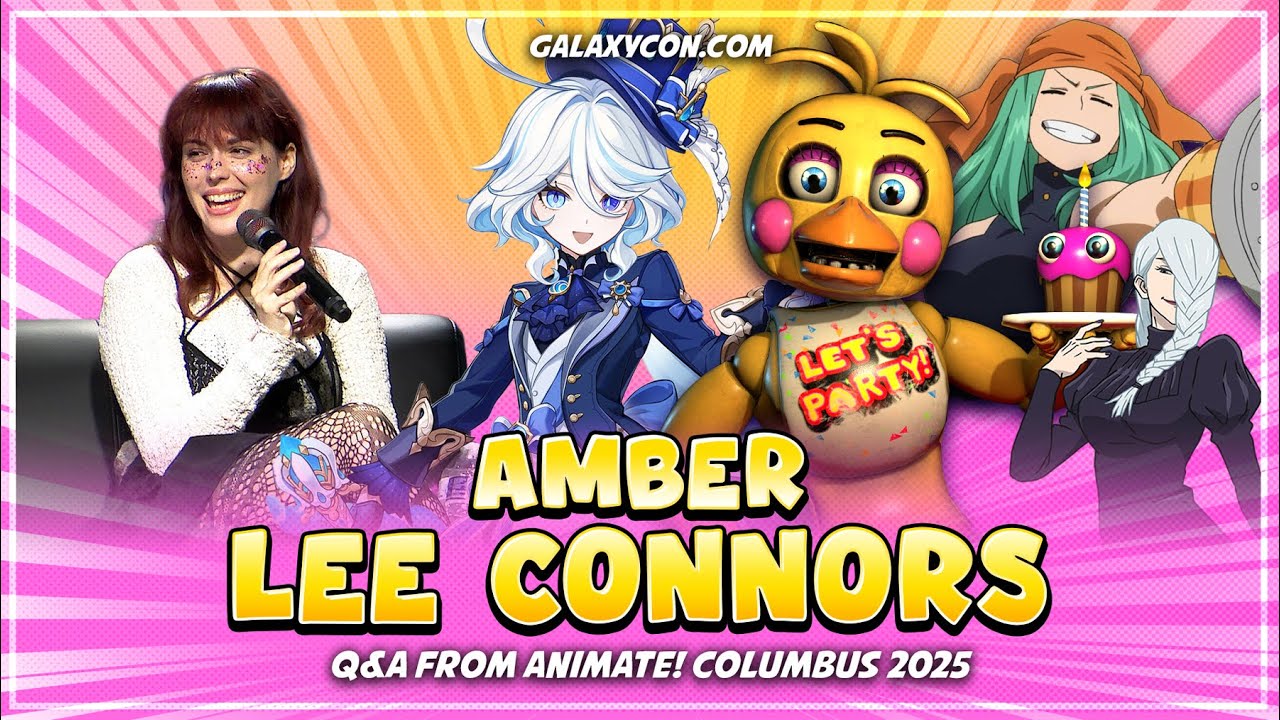 Amber Lee Connors Q&A | Animate! Columbus 2025 - YouTube