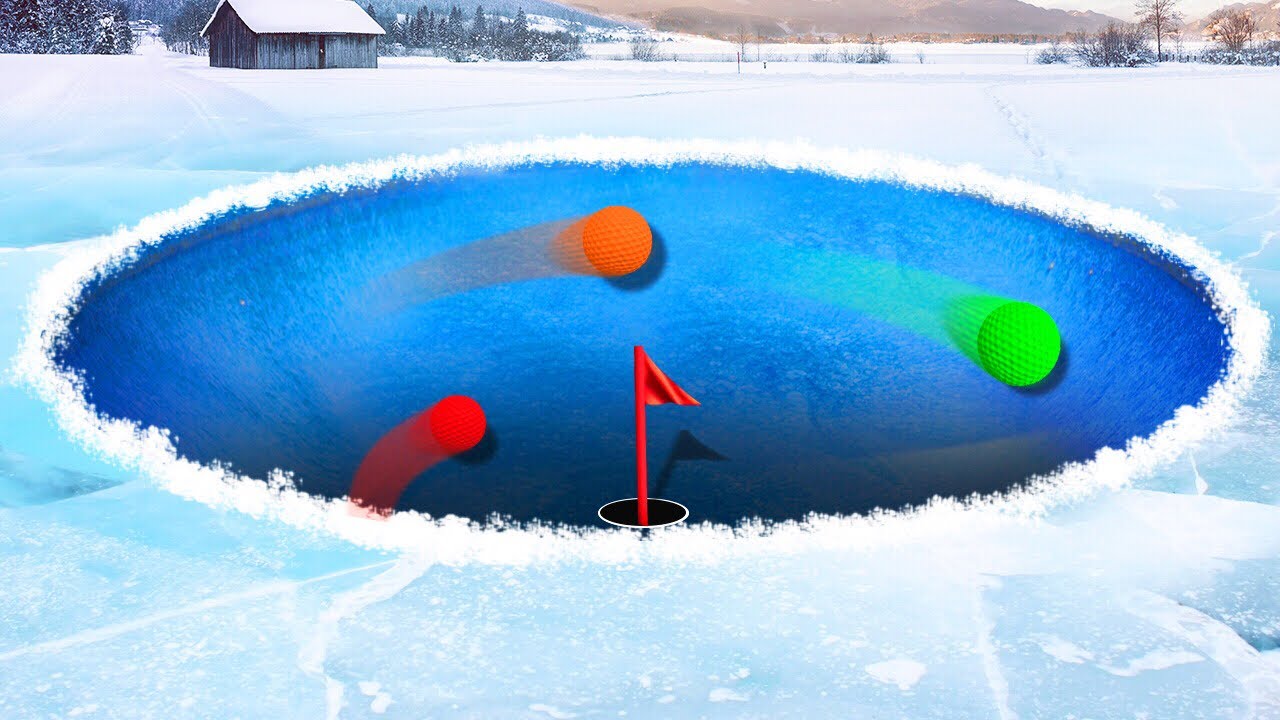 EXTREME ICE GOLF DERBY! (Golf It) - YouTube