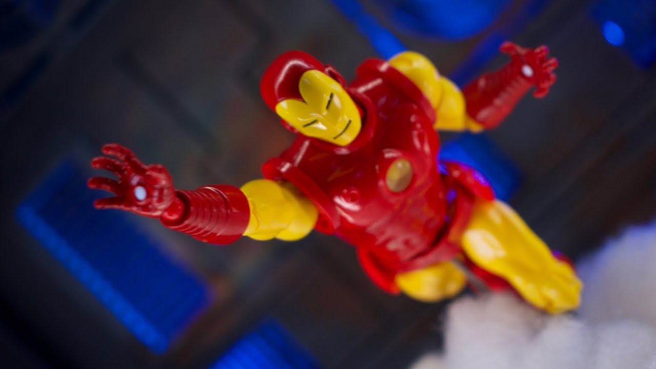 Medicom Mafex 165 Marvel Comics The Invincible Iron Man Review - YouTube