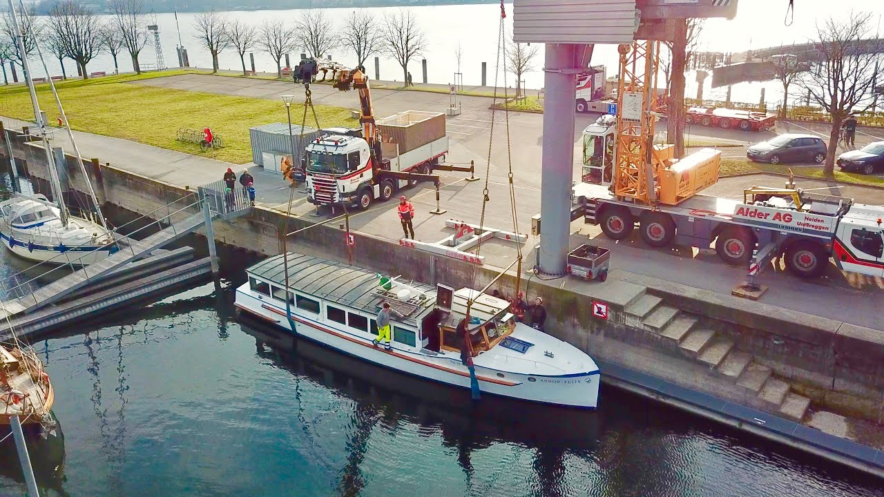 Auswasserung Arbor Felix - Alder AG Heiden - YouTube