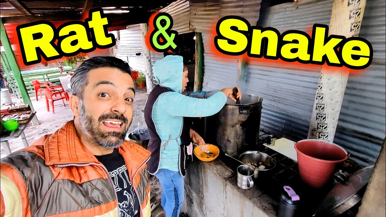 WEIRDEST Mexican Street Food - RAT & SNAKE Soup - YouTube