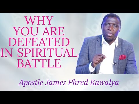 WHY MANY CHRISTIANS DEFEATED IN SPIRITUAL BATTLE/ WARFARE || APOSTLE ...