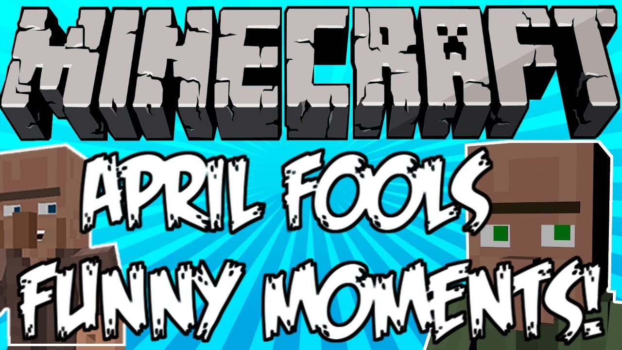 Minecraft - Playing as a Villager (April Fools Day Funny Moments) - YouTube