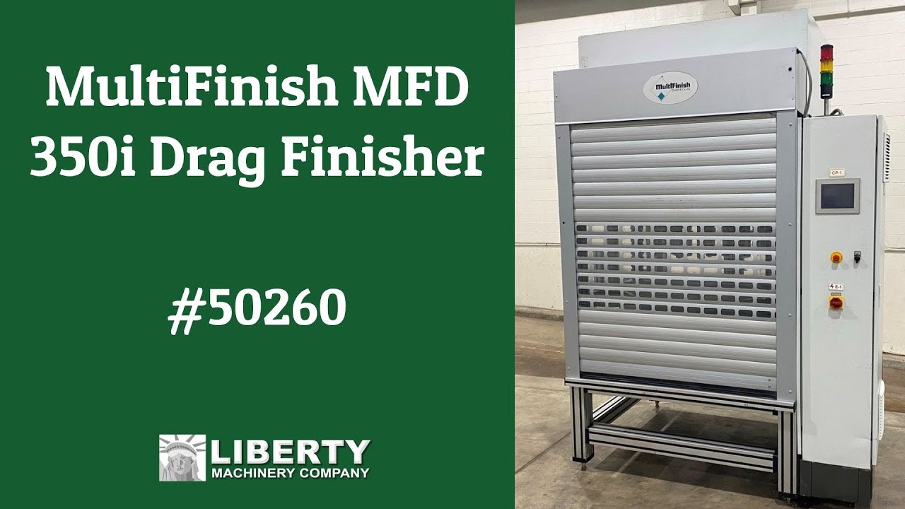 MultiFinish MFD 350i Drag Finisher - Liberty #50260 - YouTube