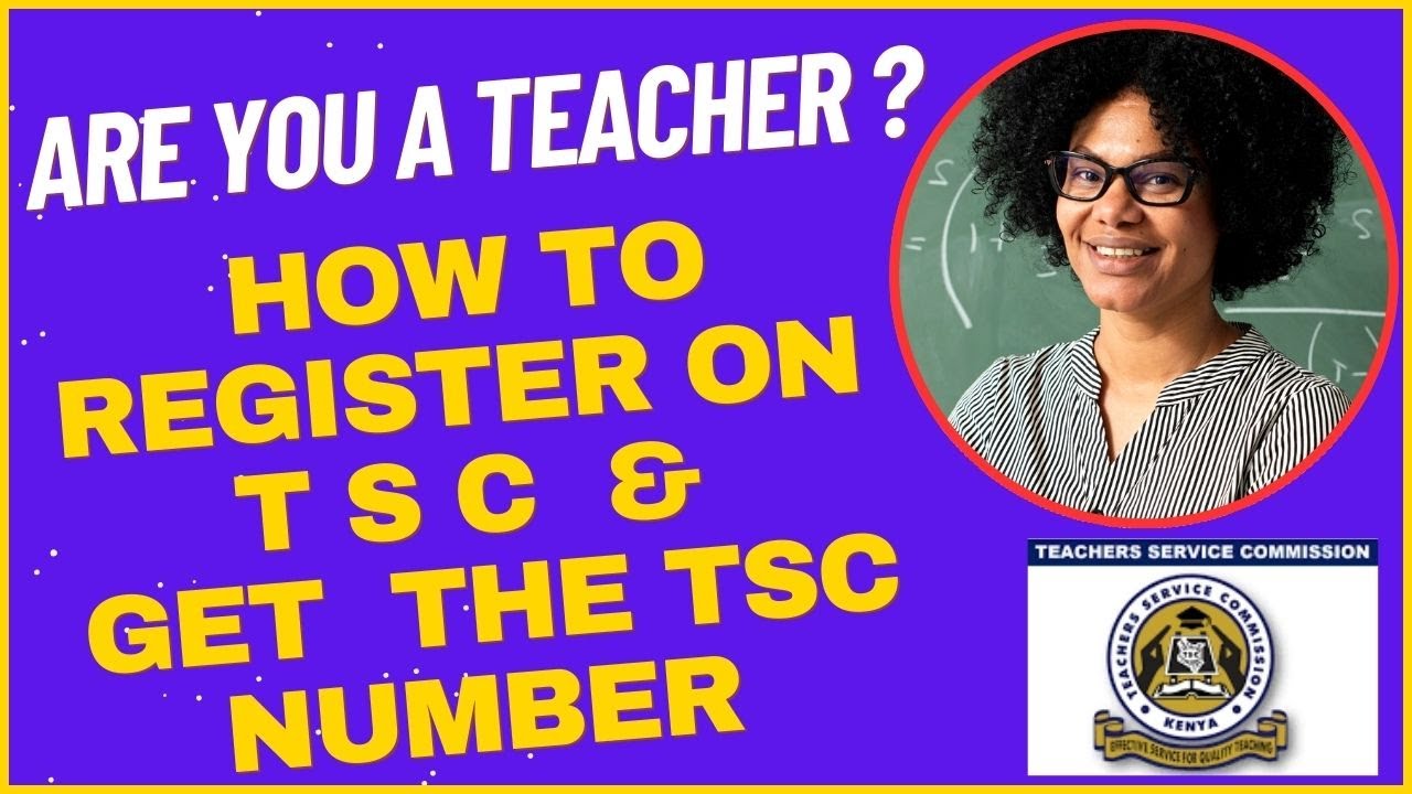 TSC NUMBER APPLICATION - YouTube