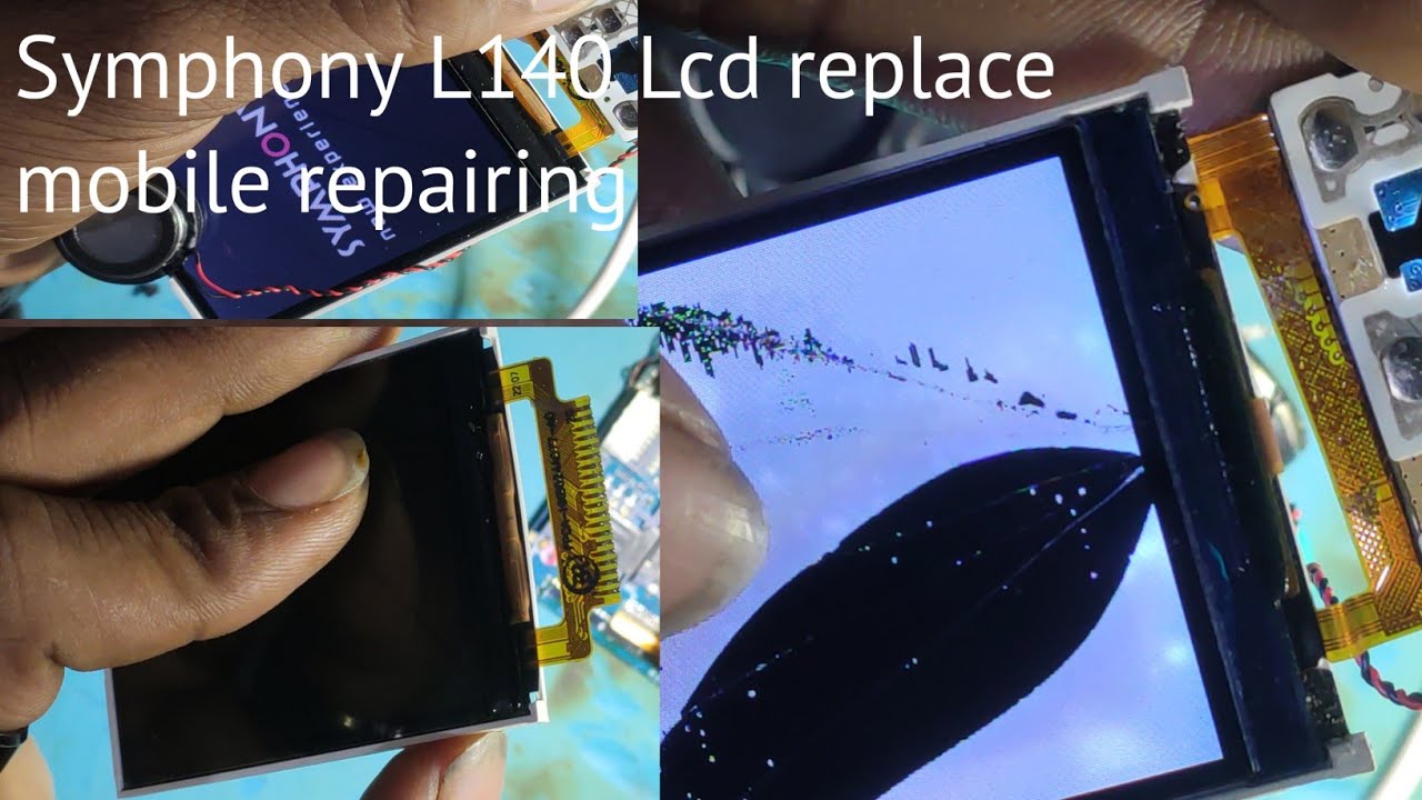 Symphony L140 Lcd replace mobile repairing New video 2023 - YouTube