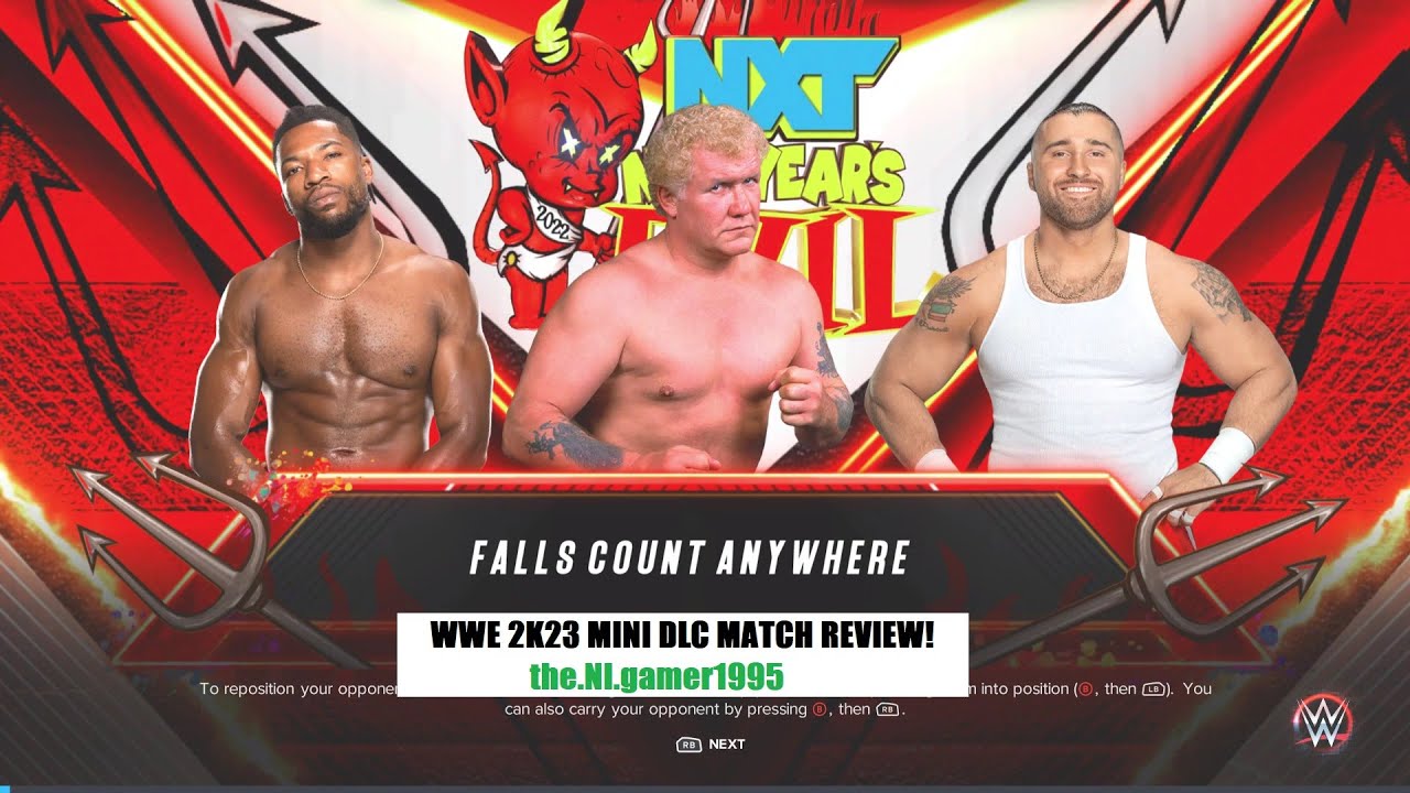 NXT PACK MINI DLC match review! #wwe #wwe2k23 #dlc #wrestling - YouTube