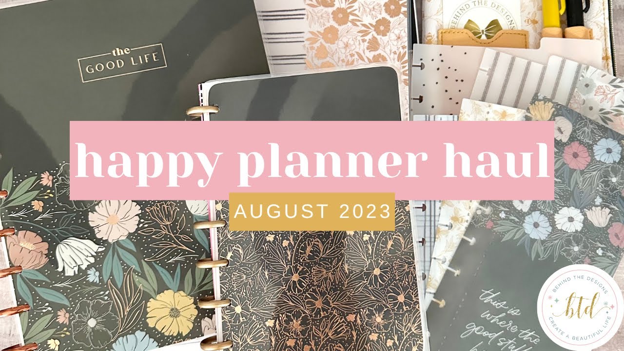Part 1 Fall Planner Refresh | Happy Planner Homesteader Collection ...
