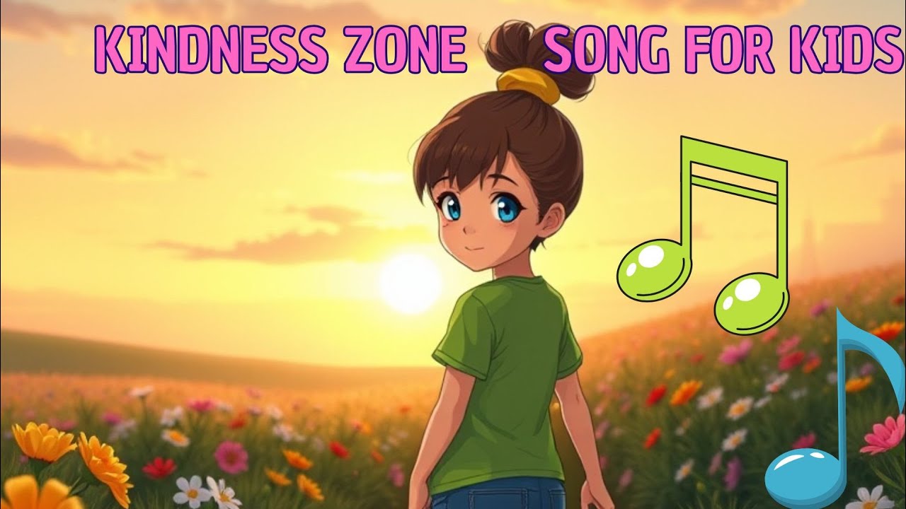 Kindness Zone Song for Kids | Anti-Bullying Song with Lyrics | Be Kind ...